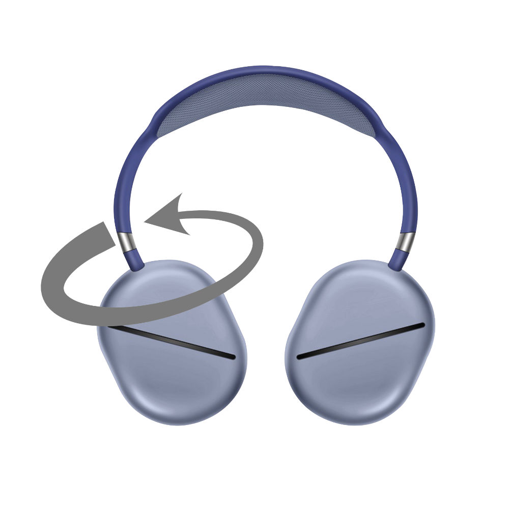 Auscultadores Bluetooth ALAM B - Azul - BLOCKS.pt