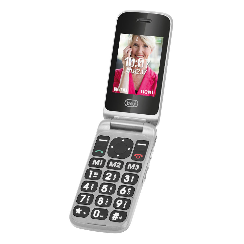 Telemóvel Senior FLEX PLUS 55 - Cinzento - BLOCKS.pt