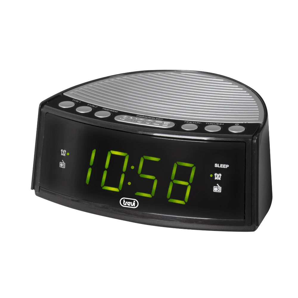 Rádio Despertador FM RC 827 - Branco - BLOCKS.pt
